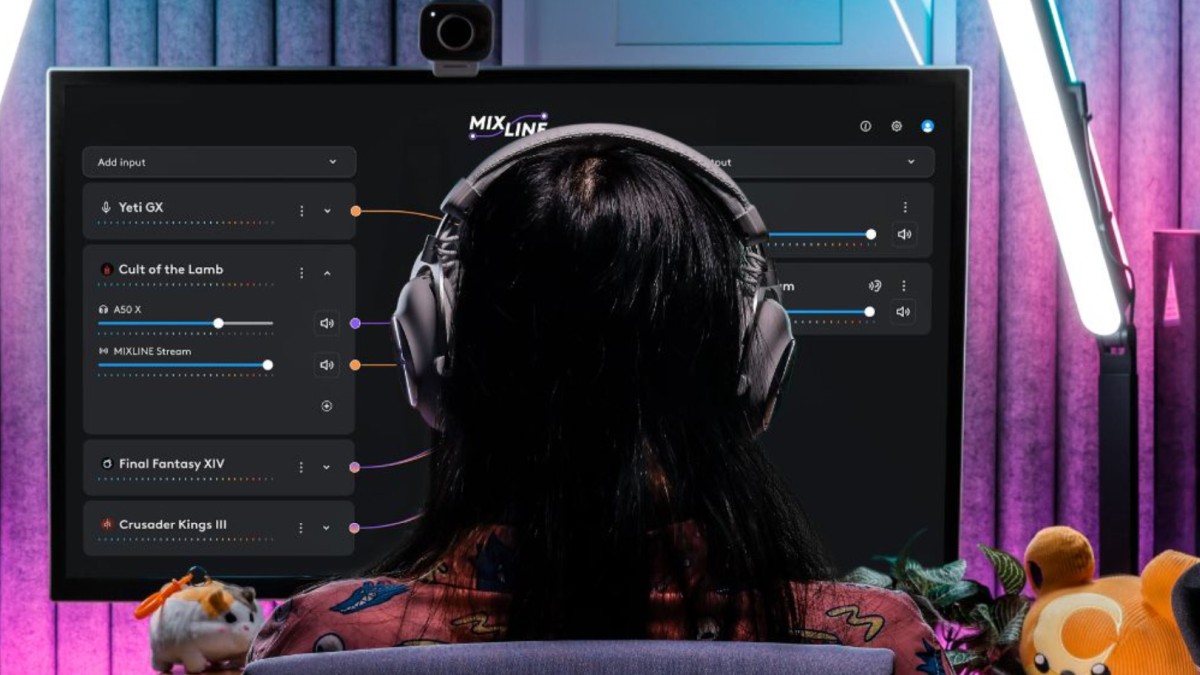 Logitech G udostępnia MIXLINE – aplikację do miksowania dźwięku dla ...