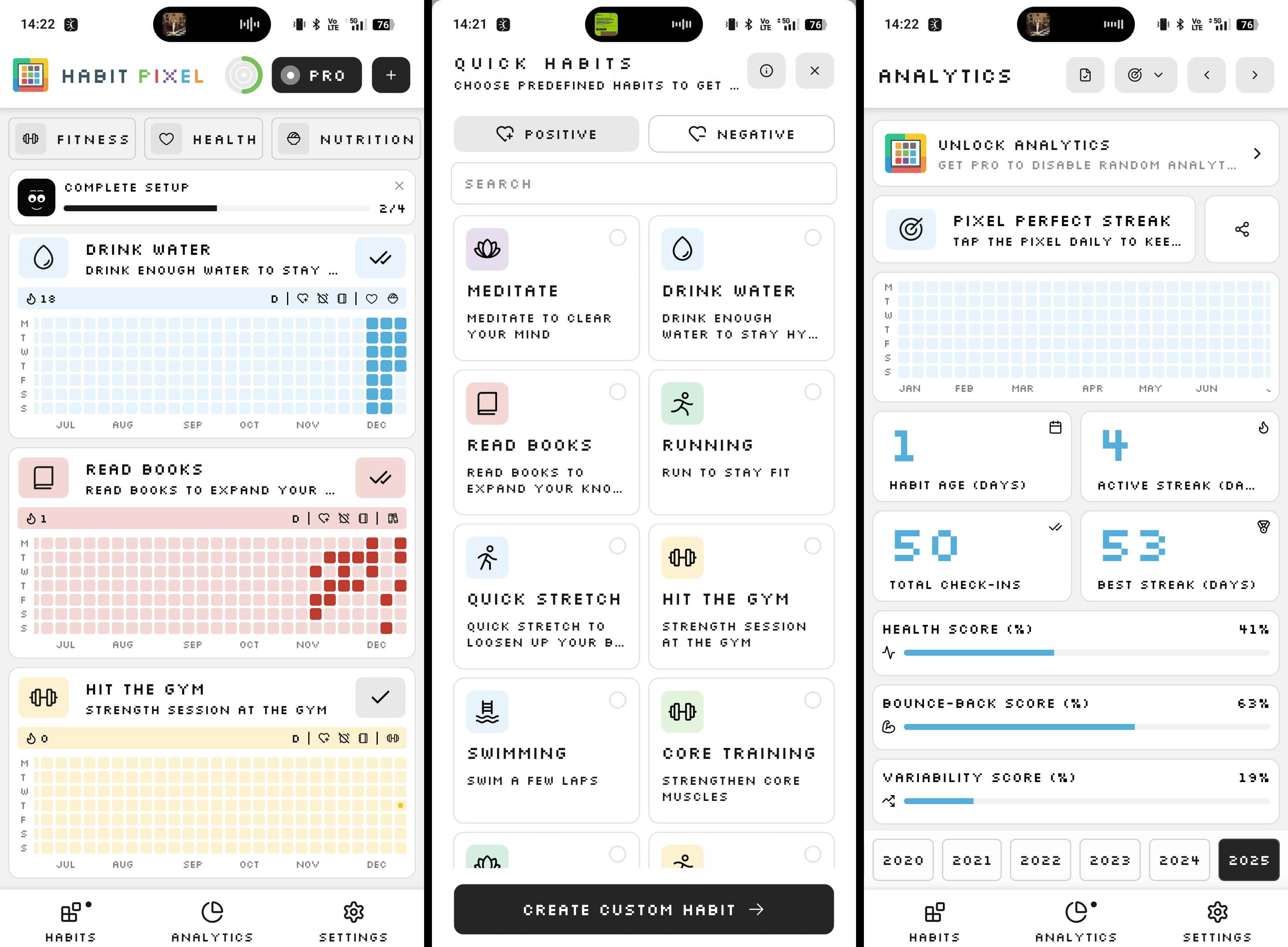 Habit Tracker – Habit Pixel 15.1.0 - Produktywność - download - instalki.pl