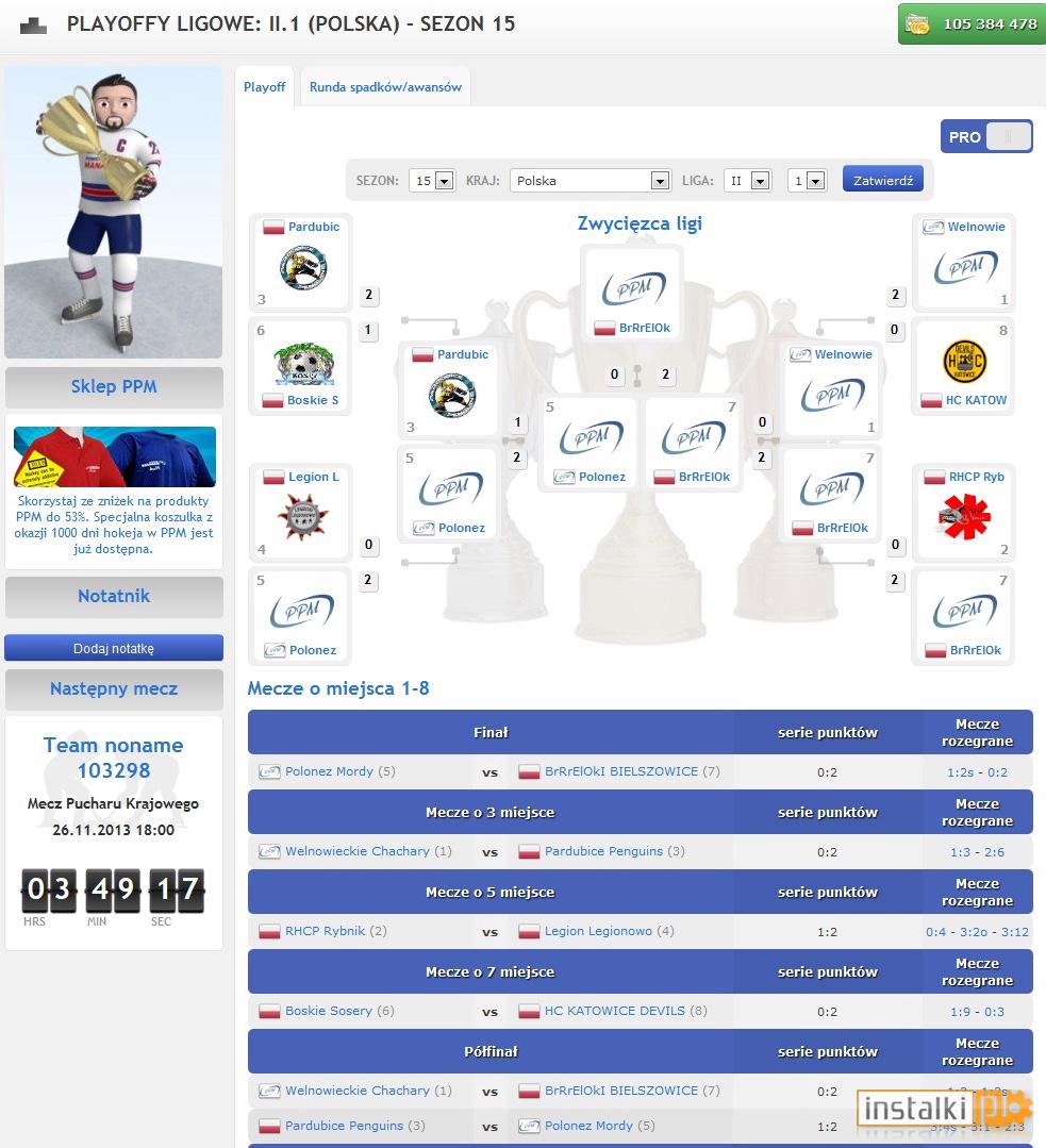 PowerPlay Manager - przeglądarkowe - download - instalki.pl