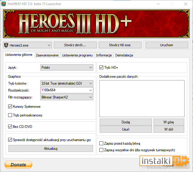 HoMM 3 HD 5.5 R7 - mody - download - instalki.pl