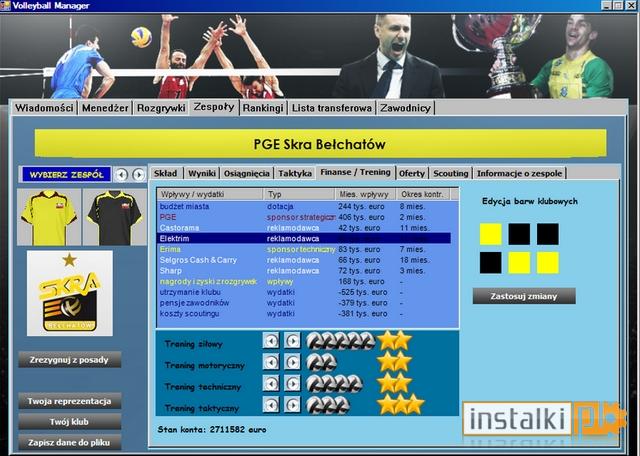 Volleyball Manager 2014 1.40 - sportowe - download - instalki.pl