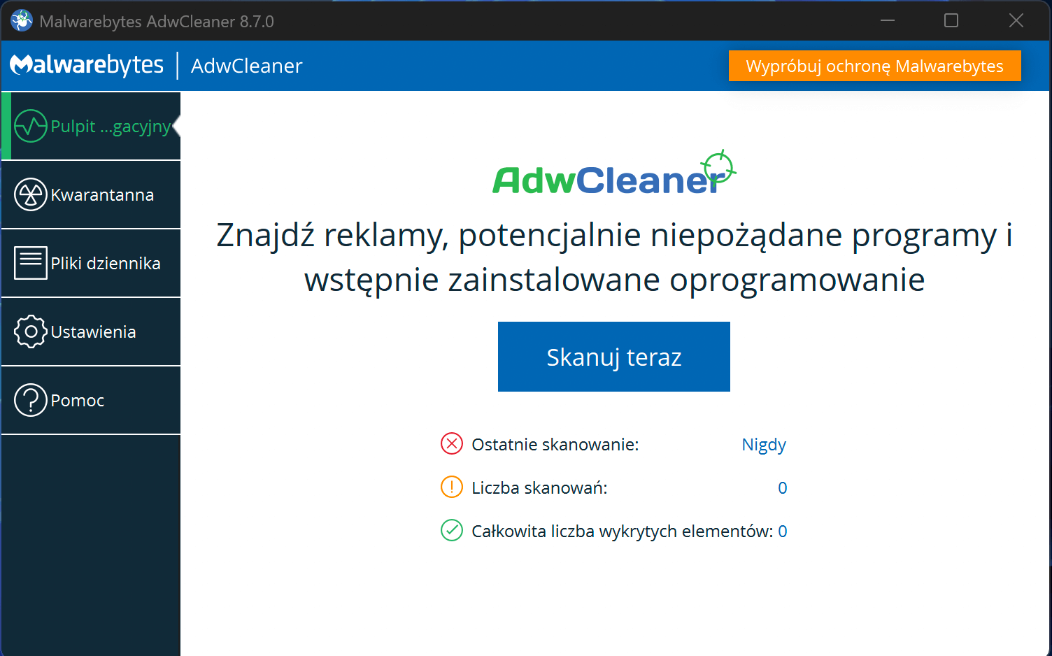 AdwCleaner 8.8.1 - Windows - download - instalki.pl