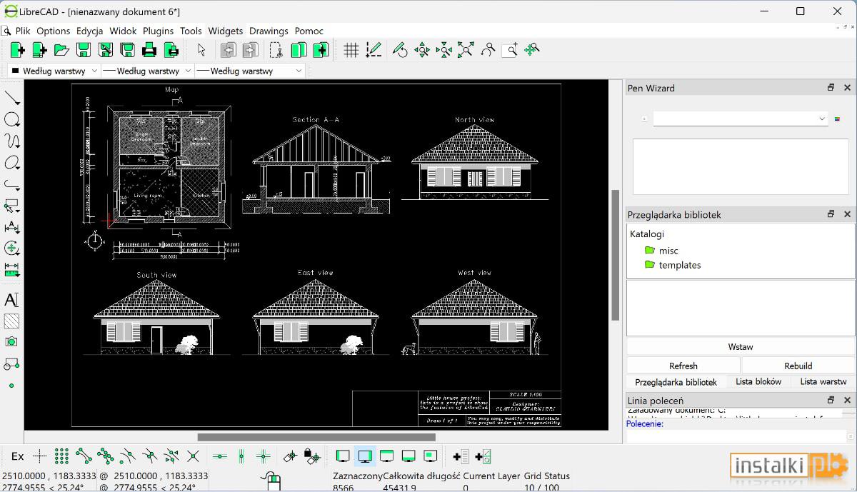LibreCAD 2.2.1.5 - Windows - download - instalki.pl