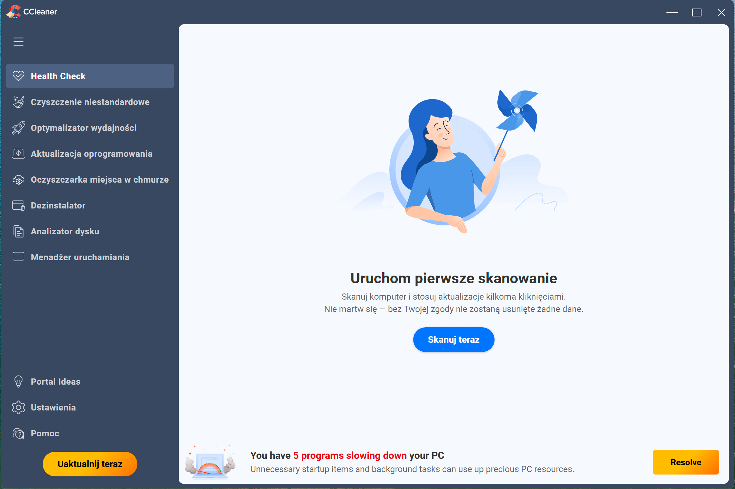 CCleaner 7.7 - Windows - download - instalki.pl