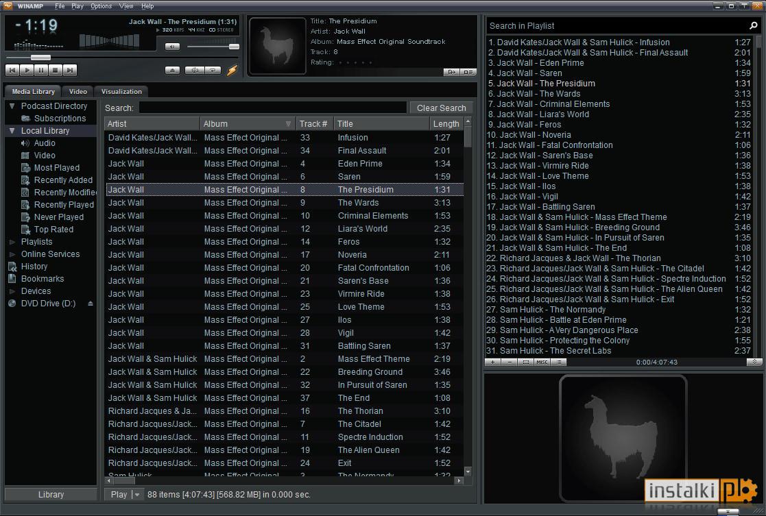 Winamp 5.9.2 - Windows - download - instalki.pl