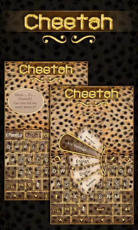 Cheetah GO Keyboard Theme 1.85.5.84 - Personalizacja - download ...