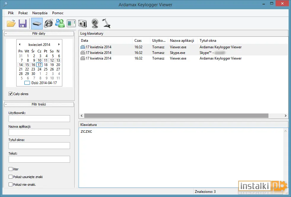 Ardamax Keylogger 5.2 - Windows - download - instalki.pl