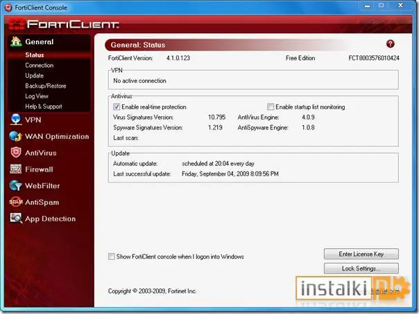 FortiClient Endpoint Protection - Windows - download - instalki.pl