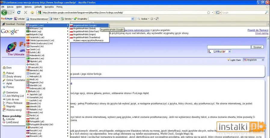 FoxLingo 2.7.3 - Windows - download - instalki.pl