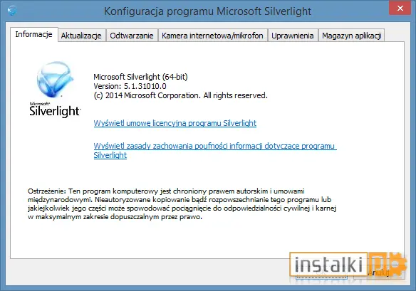 Silverlight 5.1.50918 - Windows - download - instalki.pl