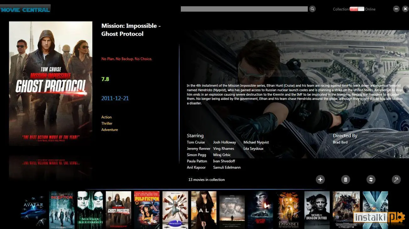 Movie Central 5.0 - Windows - download - instalki.pl